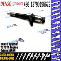 China Fuel Injector 095000-6680 Common Rail Injection Nozzle 23670-0R050 For Toyota RAV4 2.0 D for sale