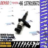 China Fuel Injector 095000-6680 Common Rail Injection Nozzle 23670-0R050 For Toyota RAV4 2.0 D for sale