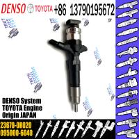 China Golden Vidar solenoid for 0950006040 High Quality Common Rail Injector 095000-6040 23670-0R020 for sale