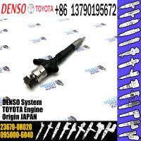 China Golden Vidar solenoid for 0950006040 High Quality Common Rail Injector 095000-6040 23670-0R020 for sale
