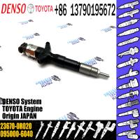 China Golden Vidar solenoid for 0950006040 High Quality Common Rail Injector 095000-6040 23670-0R020 for sale