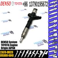 China Golden Vidar solenoid for 0950006040 High Quality Common Rail Injector 095000-6040 23670-0R020 for sale