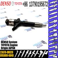 China Golden Vidar solenoid for 0950006040 High Quality Common Rail Injector 095000-6040 23670-0R020 for sale