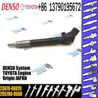 China Common Rail Fuel Injector 295700-0560 23670-0E020 For Toyota Hilux 2GD-FTV for sale