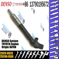 China Common Rail Fuel Injector 295700-0560 23670-0E020 For Toyota Hilux 2GD-FTV for sale