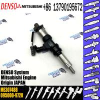 China Genuine new engine diesel common rail injector assy 095000-9720 095000-9722 ME307488 for Mitsubishi 6M60 for sale