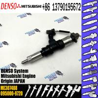 China Genuine new engine diesel common rail injector assy 095000-9720 095000-9722 ME307488 for Mitsubishi 6M60 for sale