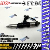 China Genuine new engine diesel common rail injector assy 095000-9720 095000-9722 ME307488 for Mitsubishi 6M60 for sale