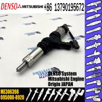 China Diesel Injector 095000-8290 Common Rail Injector ME306398 for Mitsubishi 6M60 for sale