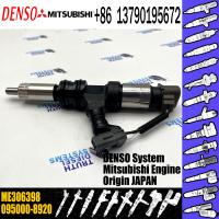 China Diesel Injector 095000-8290 Common Rail Injector ME306398 for Mitsubishi 6M60 for sale