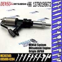 China Assembly 095000-0204 Common Rail Diesel Engine Injector ME302565 For MITSUBISHI for sale