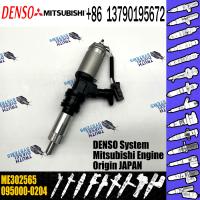 China Assembly 095000-0204 Common Rail Diesel Engine Injector ME302565 For MITSUBISHI for sale
