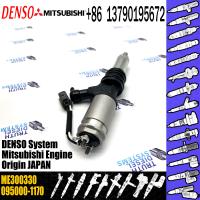 China fast shipping Common Rail Injector 095000-1170 095000-1171 ME300330 for MITSUBISHI 6M60 for sale