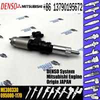 China fast shipping Common Rail Injector 095000-1170 095000-1171 ME300330 for MITSUBISHI 6M60 for sale
