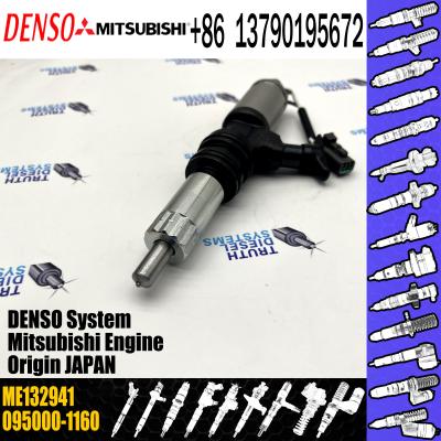 China Common Rail Fuel Injector 095000-1160  ME132941 For Mitsubishi Fuso 6M60 7.5 d for sale