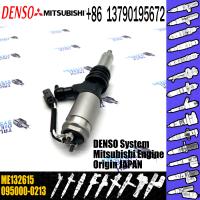 China High Quality Common Rail Fuel Injector 095000-0213 ME132615 for MITSUBISHI 6M60T for sale