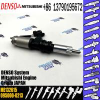 China High Quality Common Rail Fuel Injector 095000-0213 ME132615 for MITSUBISHI 6M60T for sale