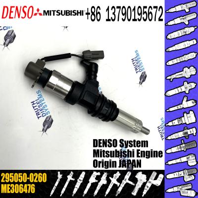 China Diesel Injector 295050-0260 Common Rail Injector ME306476 for Mitsubishi Fuso 6M60T for sale