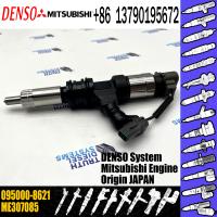China COMMON RAIL INJECTOR 095000-8621 FOR MITSUBISHI FUSO 6M60T ENGINE ME306200 ME307085 for sale