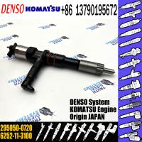 China China made cheap diesel injector 295050-0720 For Komatsu 6252-11-3100 6252113100 for sale