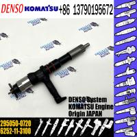China China made cheap diesel injector 295050-0720 For Komatsu 6252-11-3100 6252113100 for sale