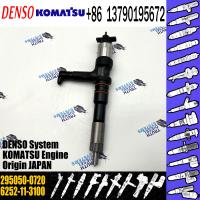 China China made cheap diesel injector 295050-0720 For Komatsu 6252-11-3100 6252113100 for sale