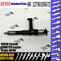 China Fuel Injector 0950006070 6251113100 6251-11-3100 095000-6070 for sale