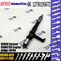 China Fuel Injector 0950006070 6251113100 6251-11-3100 095000-6070 for sale