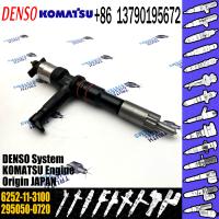 China Good Quality common rail injector 295050-0720 6252-11-3100 For KOMATSU for sale