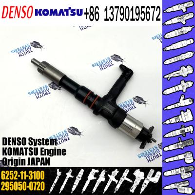 China Good Quality common rail injector 295050-0720 6252-11-3100 For KOMATSU for sale
