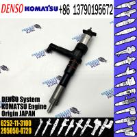 China Good Quality common rail injector 295050-0720 6252-11-3100 For KOMATSU for sale