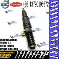China Diesel Engine 2 PINS Fuel Injector 3586247 BEBE4C15001 BEBE4C10001 for VOL 9.0 LITRE TRUCK for sale