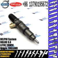 China Diesel Engine 2 PINS Fuel Injector 3586247 BEBE4C15001 BEBE4C10001 for VOL 9.0 LITRE TRUCK for sale