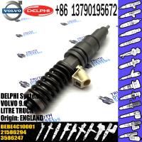 China Diesel Engine 2 PINS Fuel Injector 3586247 BEBE4C15001 BEBE4C10001 for VOL 9.0 LITRE TRUCK for sale