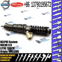 China Diesel Engine 2 PINS Fuel Injector 3586247 BEBE4C15001 BEBE4C10001 for VOL 9.0 LITRE TRUCK for sale