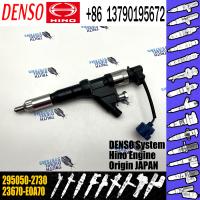 China 295050-2730 295050-1890 23670-E0A70 common rail injector 295050-2730 for Hino Injector for sale