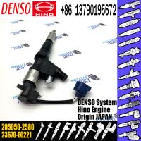 China New Diesel Common Rail Fuel Injector 295050-2580 23670-E0221 For HINO Engine for sale