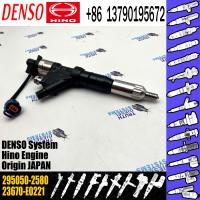 China New Diesel Common Rail Fuel Injector 295050-2580 23670-E0221 For HINO Engine for sale
