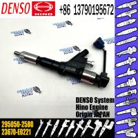 China New Diesel Common Rail Fuel Injector 295050-2580 23670-E0221 For HINO Engine for sale