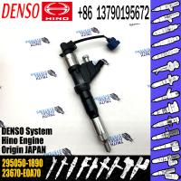 China Common Rail Fuel Injector 295050-1600 295050-1890 295050-2730 23670-E0A70 for HINO for sale