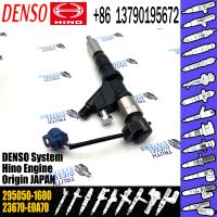 China Common Rail Fuel Injector 295050-1600 295050-1890 295050-2730 23670-E0A70 for HINO for sale