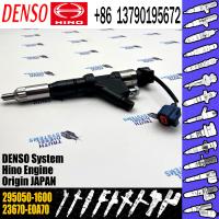 China Common Rail Fuel Injector 295050-1600 295050-1890 295050-2730 23670-E0A70 for HINO for sale