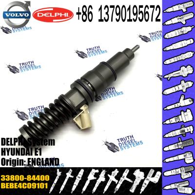 China Diesel Injector BEBE4C09001 33800-84400 3380084400 BEBE4C09101 for HYUNDAI D6CB for sale