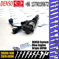 China New Diesel Common Rail Fuel Injector 23670-E0590 295050-1590 For HINO P11C Engine for sale