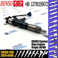 China New Diesel Common Rail Fuel Injector 23670-E0590 295050-1590 For HINO P11C Engine for sale