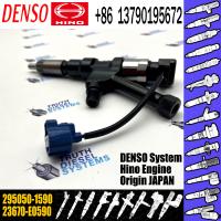 China New Diesel Common Rail Fuel Injector 23670-E0590 295050-1590 For HINO P11C Engine for sale