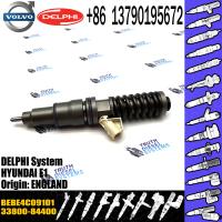 China Common Rail injector 33800-84400 33800-84410 3380084400 BEBE4C09101 For Hyundai Truck D6CB Diesel Engine for sale