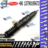 China Common Rail injector 33800-84400 33800-84410 3380084400 BEBE4C09101 For Hyundai Truck D6CB Diesel Engine for sale