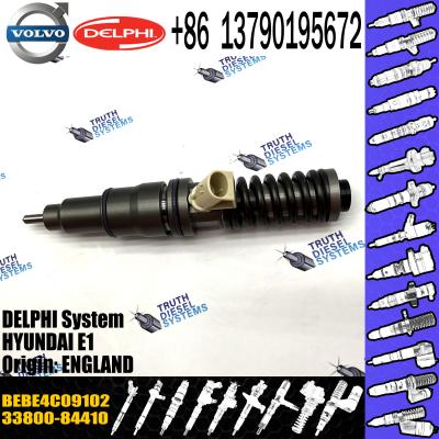 China Diesel engine fuel injector 33800-84410 BEBE4C09102 with genuine quality for sale