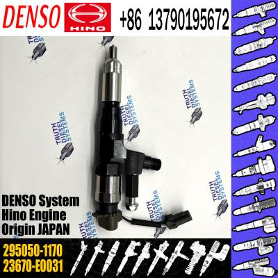 China Diesel Common Rail Injector 295050-1170 For HINO J08E 23670-E0031 for sale